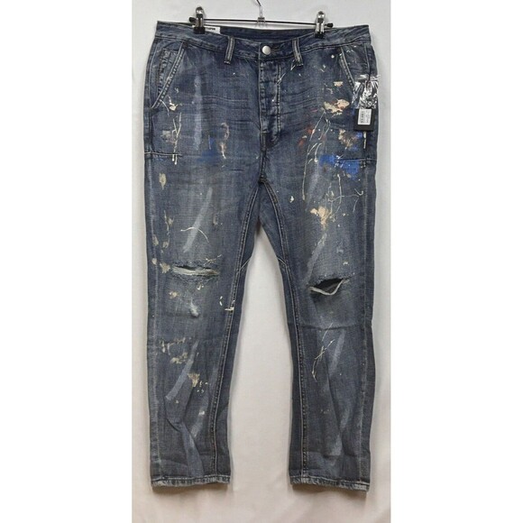 One Teaspoon | Jeans | Nwt Man X One Teaspoon 34r Mr Browns Blue Suede ...